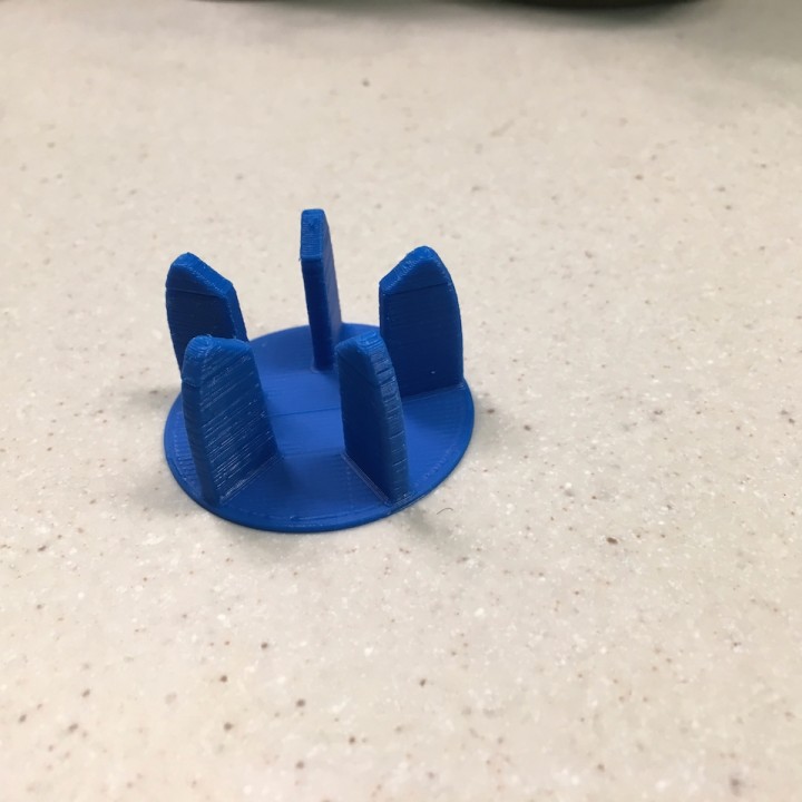 3D Printable Medicine tube organizer by Bill Waggoner