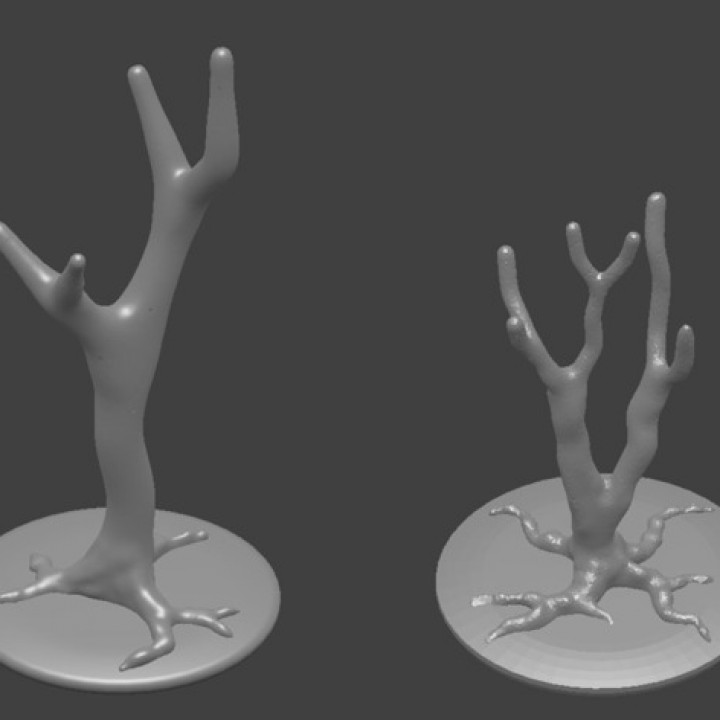 3D Printable Woodland terrain by Terrain4Print