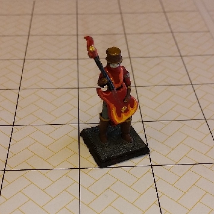 3D Printable Bard of Rock by Michael Hersel