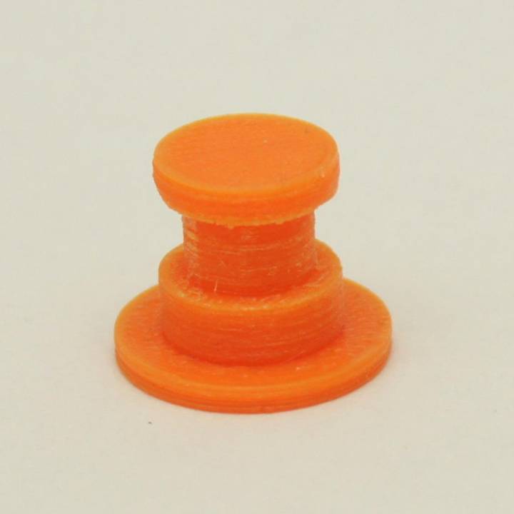 3D Printable Kingpin (smaller) by Ryan Smith