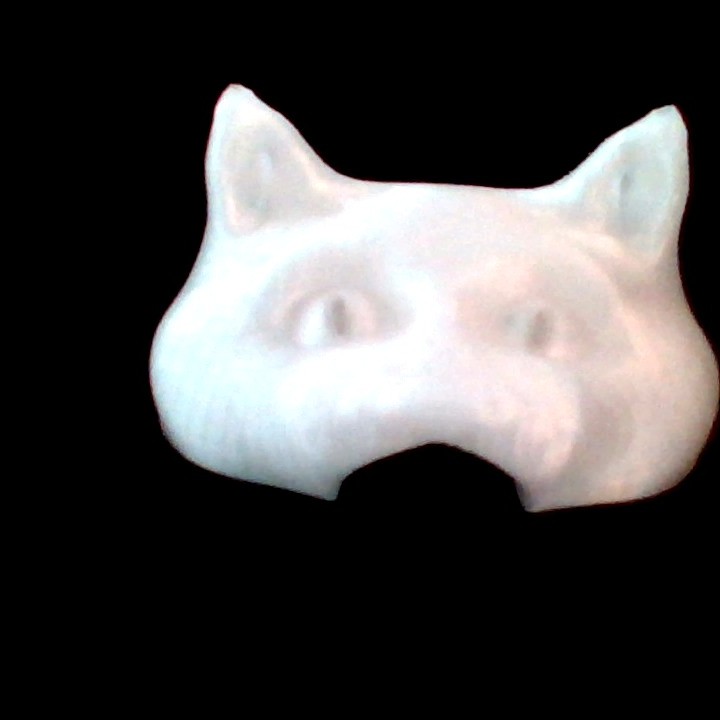 3D Printable Cat Head Box by TheDiamondEmoji