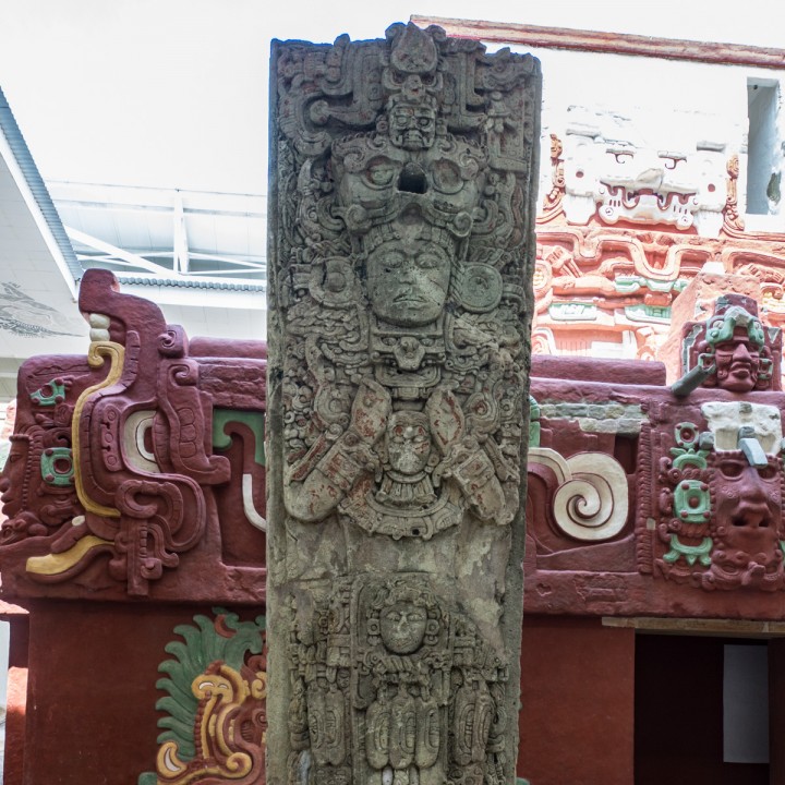 3D Printable Stela P of Copan by Scan The World