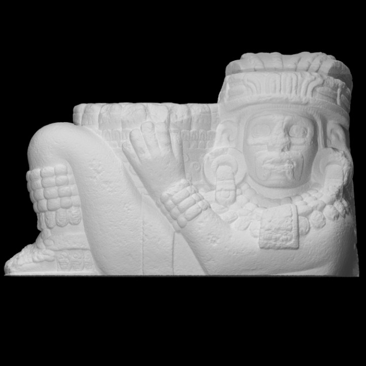 3D Printable Chac Mool by Scan The World