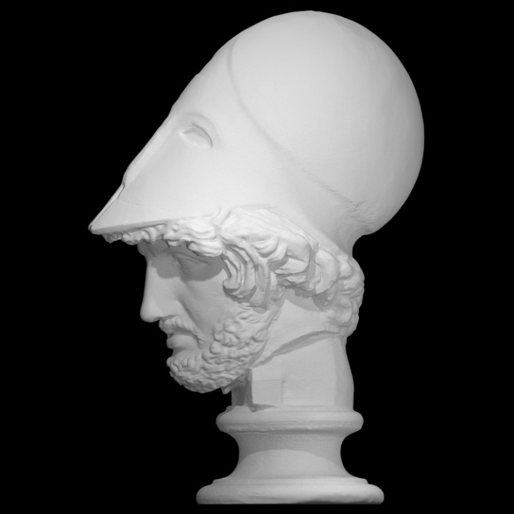 3D Printable Bust of the so-called Phocion by SMK - Statens Museum for ...