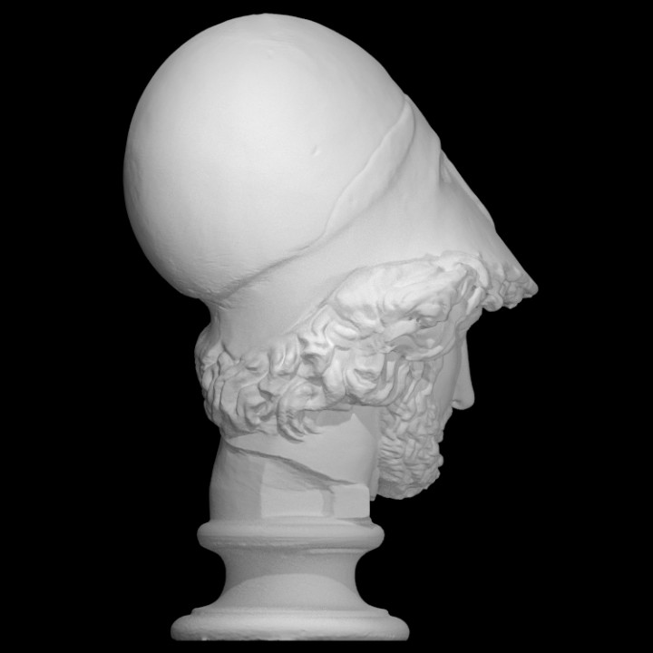 3D Printable Bust of the so-called Phocion by SMK - Statens Museum for ...