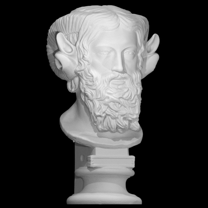 3D Printable Zeus Ammon by SMK - Statens Museum for Kunst