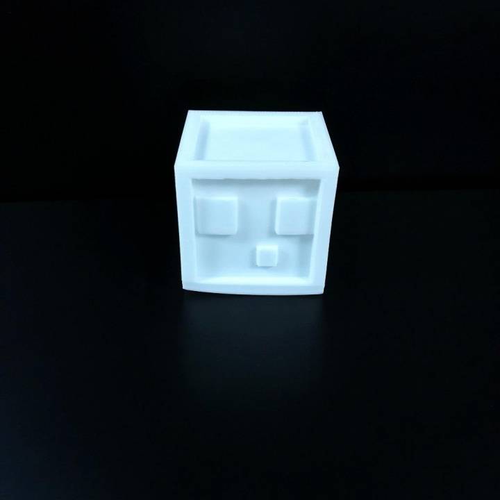 3D Printable Minecraft - Slime by Chris Huang