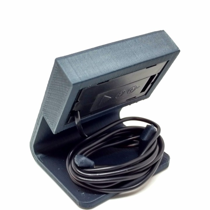 3D Printable Thermometer Fixture by Ronald J Knerr