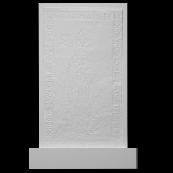 3D Printable Tombstone by Scan The World