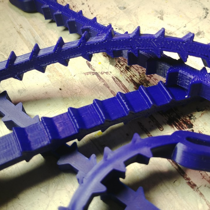3D Printable Reusable Cable Tie by Ezra Kasten