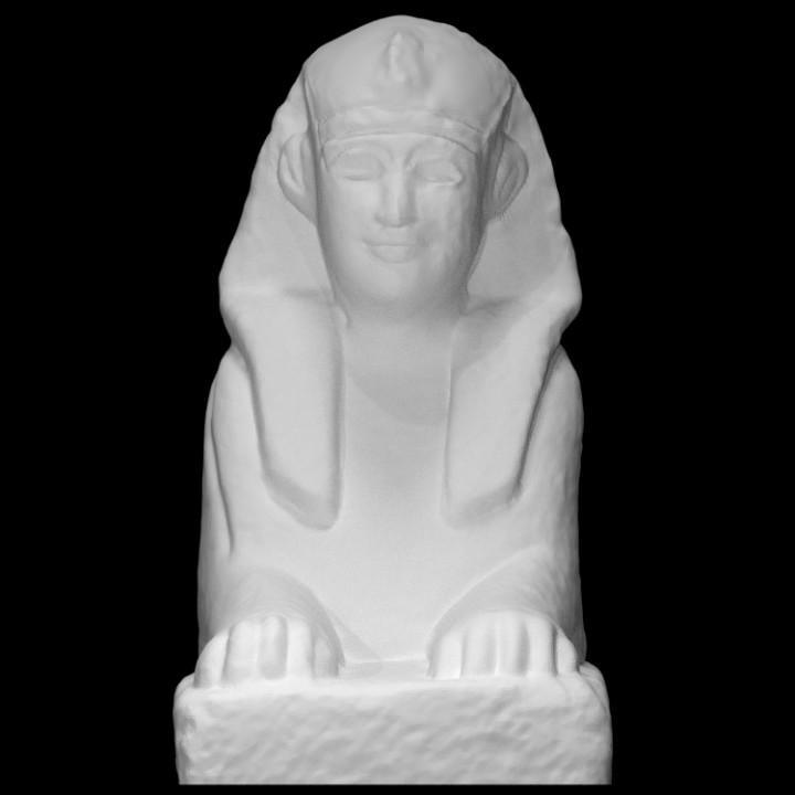3D Printable Sphinx by Scan The World