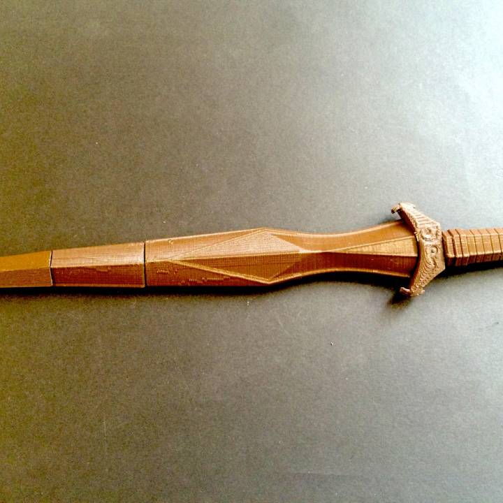 3D Printable Valkyrie Sword by Rawrbomb