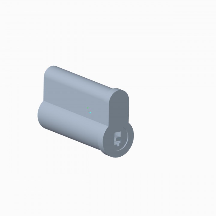 3D Printable Flexible Key and Curved Lock Channel by Nanek Ytrevel