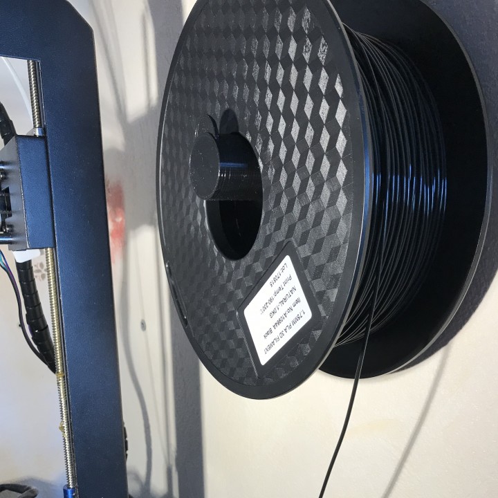 3D Printable Support Bobine Mural by emmanuel