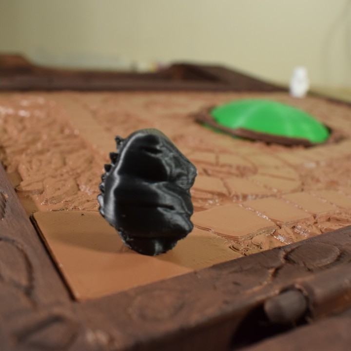 3D Printable Jumanji Game Board by Tanya Wiesner