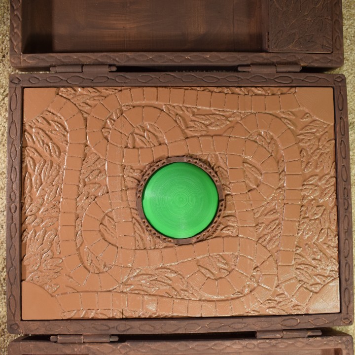 3D Printable Jumanji Game Board by Tanya Wiesner