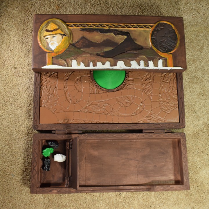 3D Printable Jumanji Game Board by Tanya Wiesner