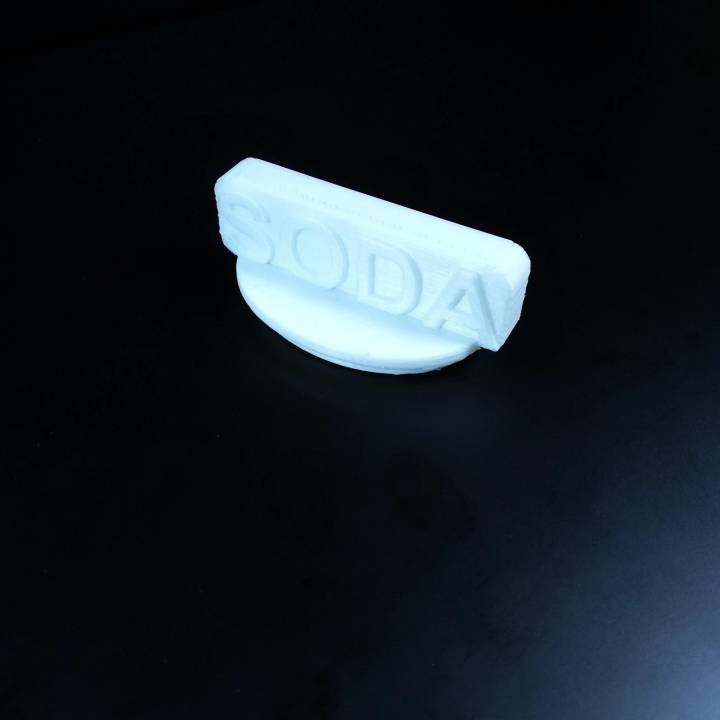 3D Printable soda can cap by Tinwest3d