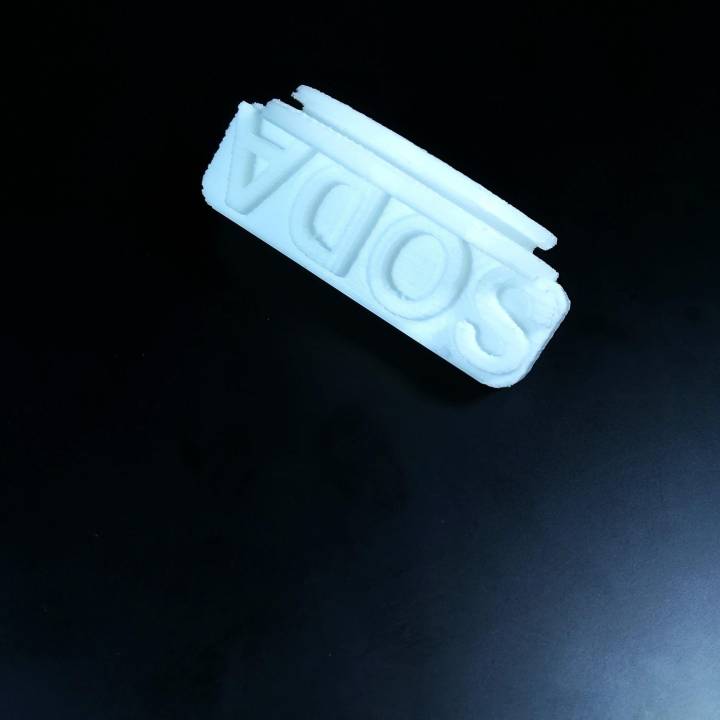 3D Printable soda can cap by Tinwest3d