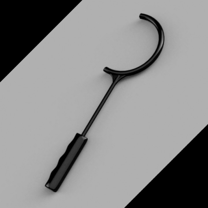 3D Printable Clay disc thrower by Tinwest3d