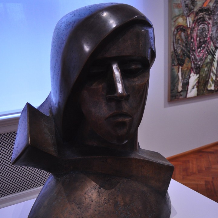 3D Printable Painter Biruta Baumane by Scan The World