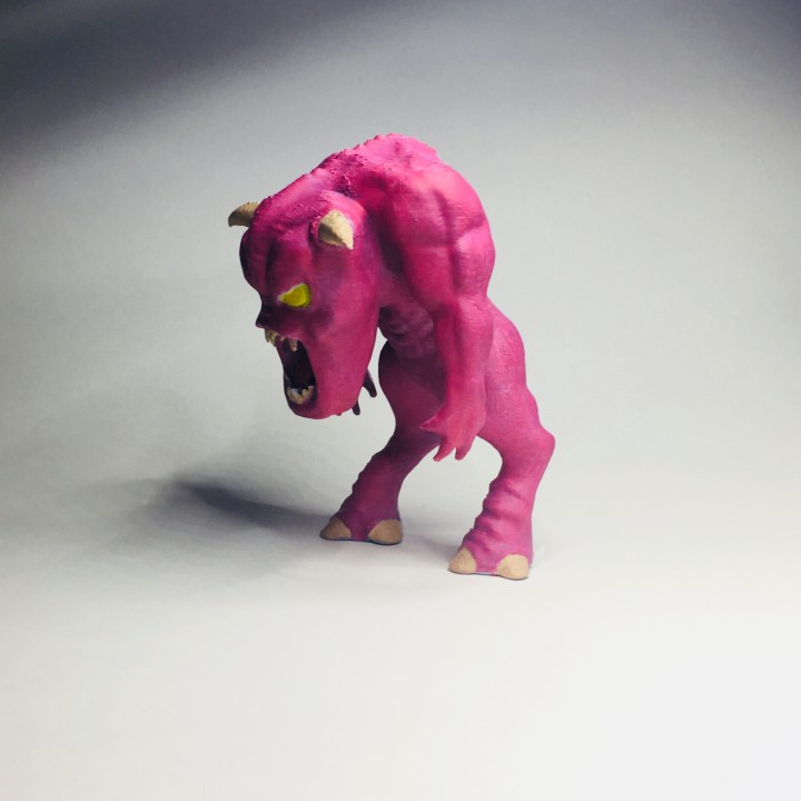 3D Printable Pinky Demon - Doom by Fotis Mint Studios