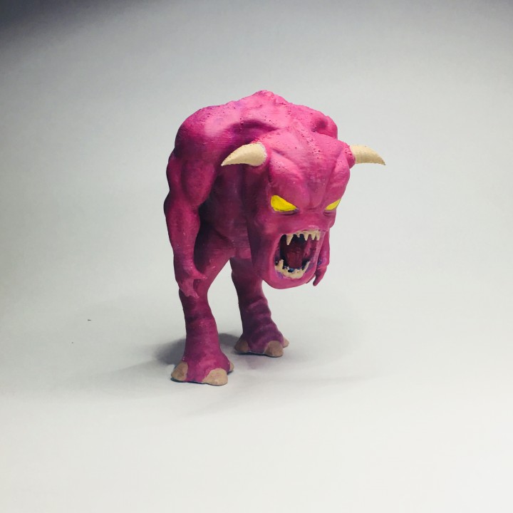 3D Printable Pinky Demon - Doom by Fotis Mint Studios