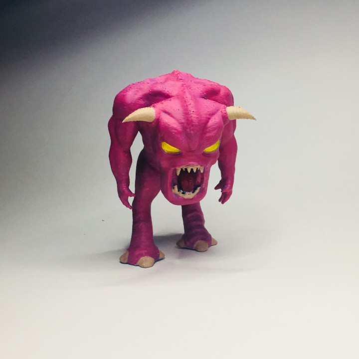 3D Printable Pinky Demon - Doom by Fotis Mint Studios