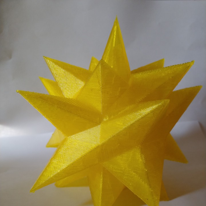 3D Printable Star Tree Topper by Andrew Vargas