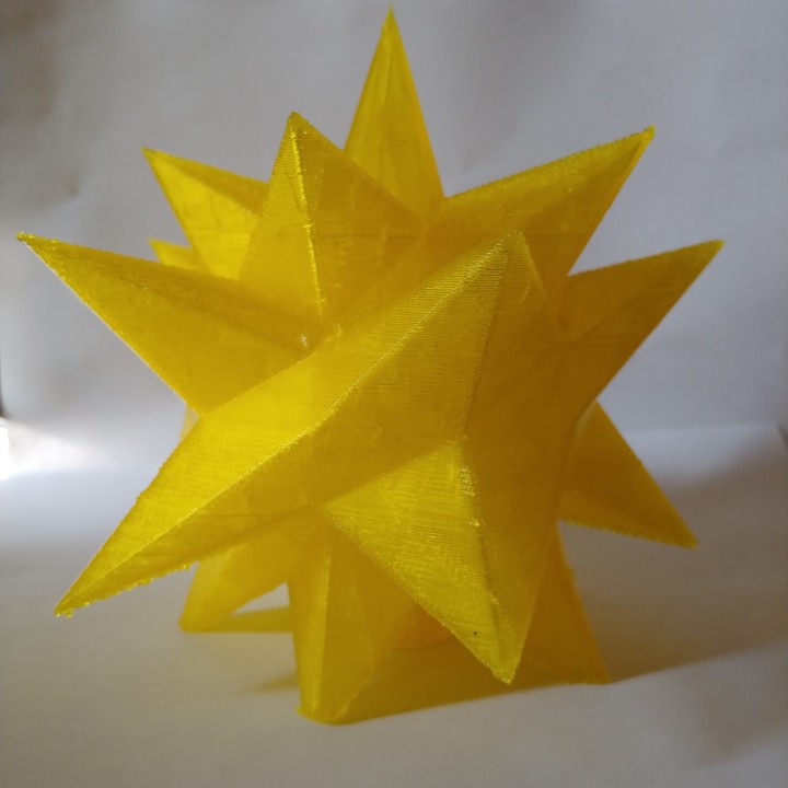 3D Printable Star Tree Topper by Andrew Vargas