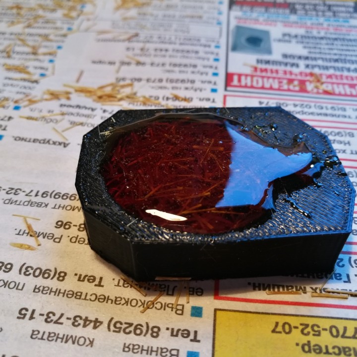 3D Printable Bakelite Jewelry (3d printed) by Gene