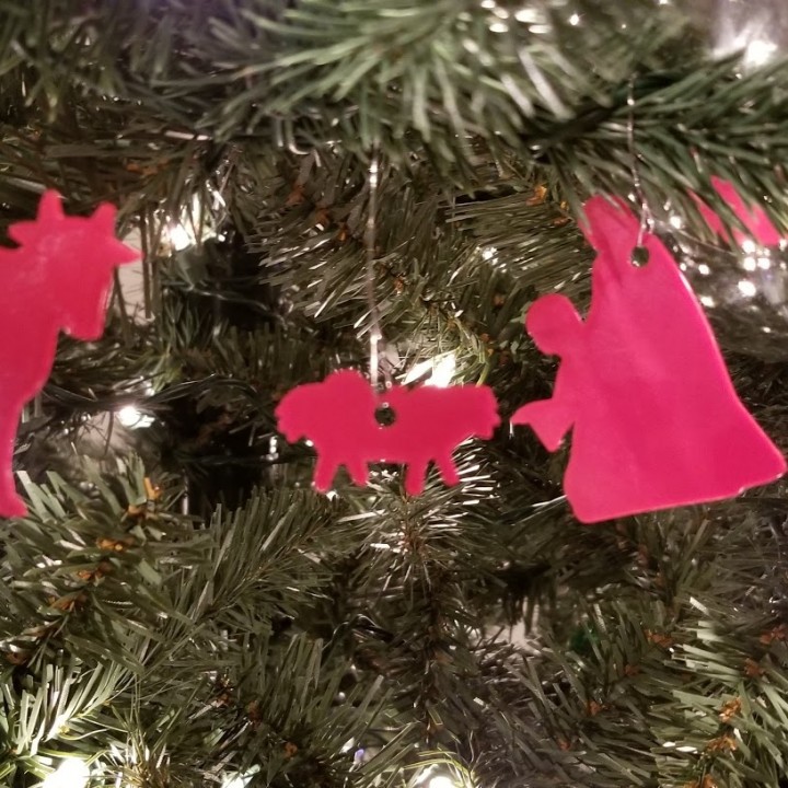 3D Printable Nativity Parts by william porter