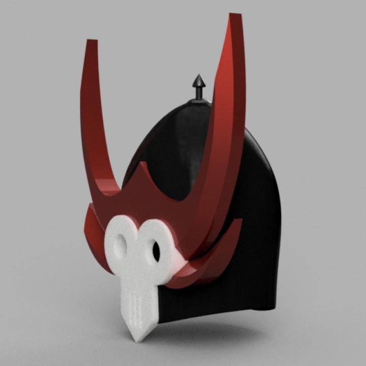 3D Printable Avatar: The Last Airbender - Firebender Helmet by Aaron Hughes