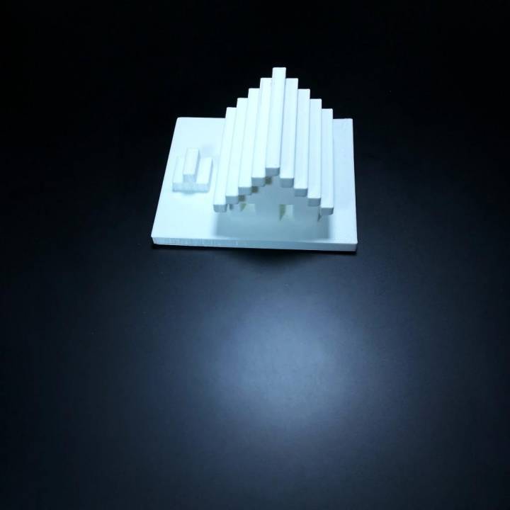 3D Printable Minecraft simple house by BriBOi