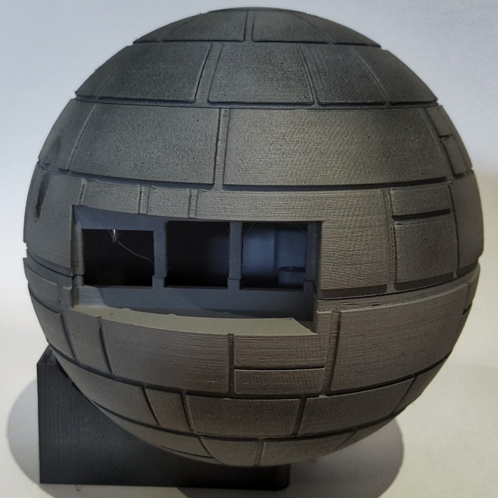 3D Printable Starwars Deathstar raspberry Pi 3 case by Darren Furniss