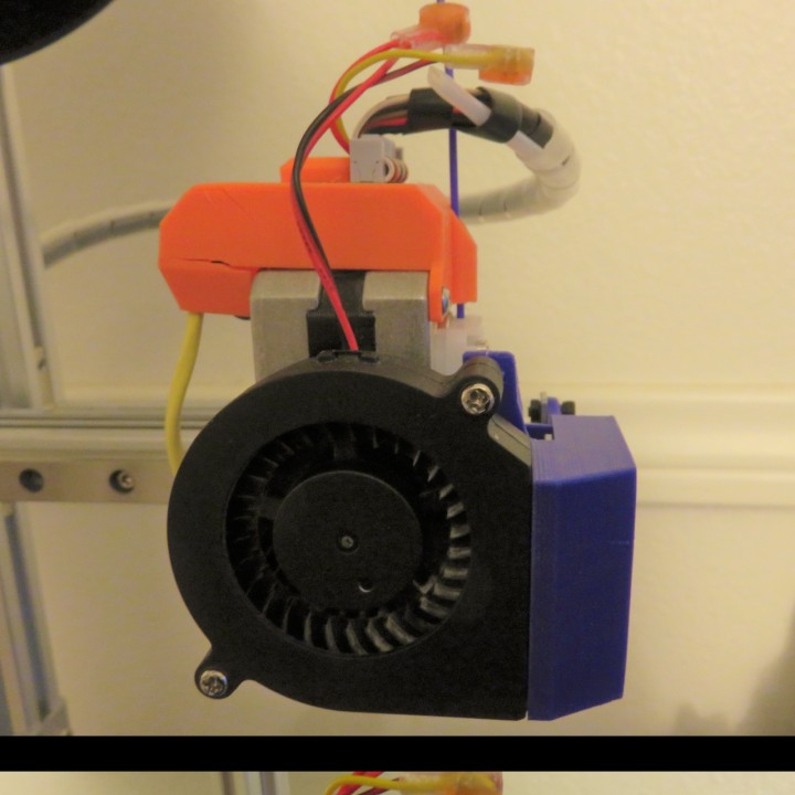 3D Printable Cetus3d 60mm blower fan Duct by Racush Strago