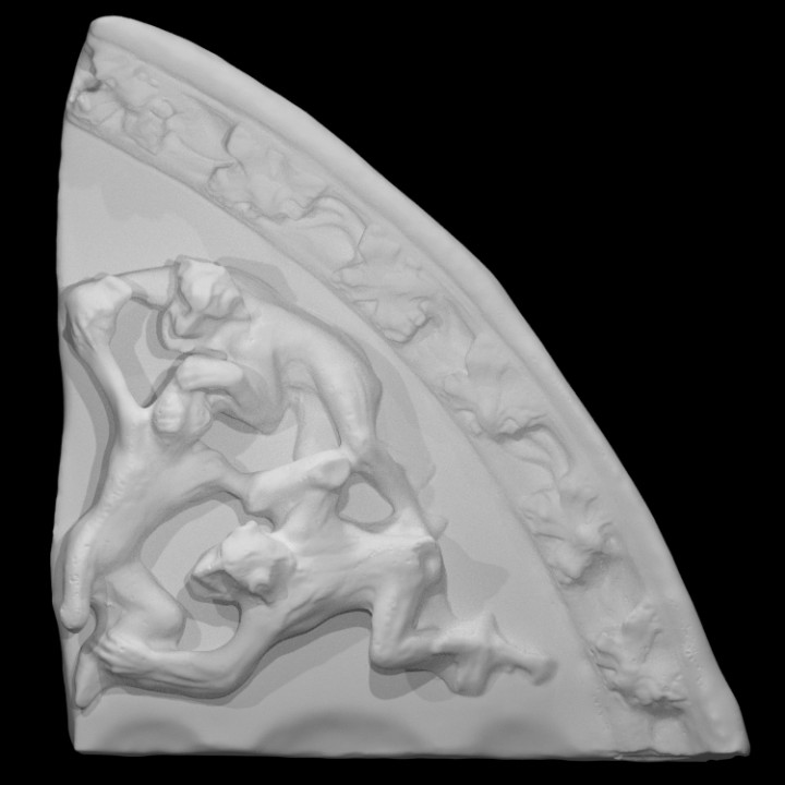 3D Printable Relief by Scan The World