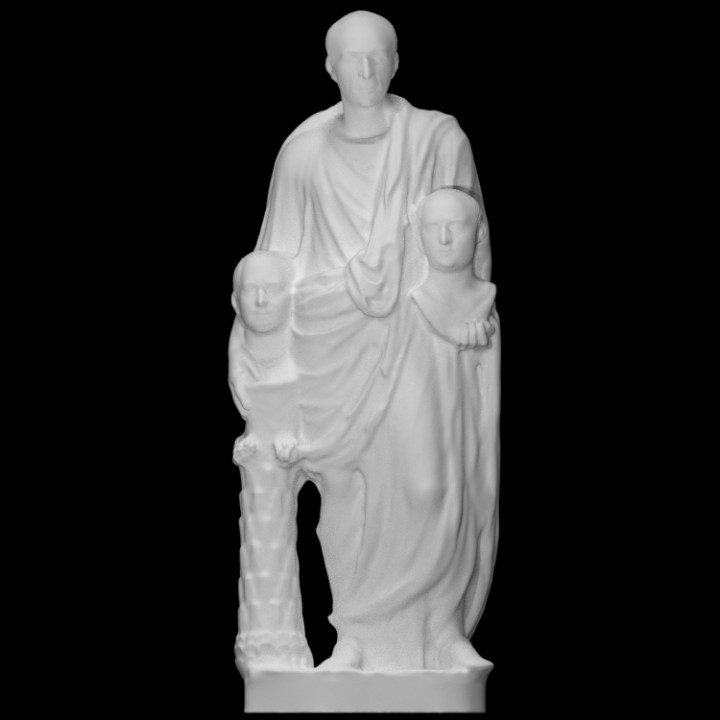 3D Printable Togaed Barberini by Scan The World