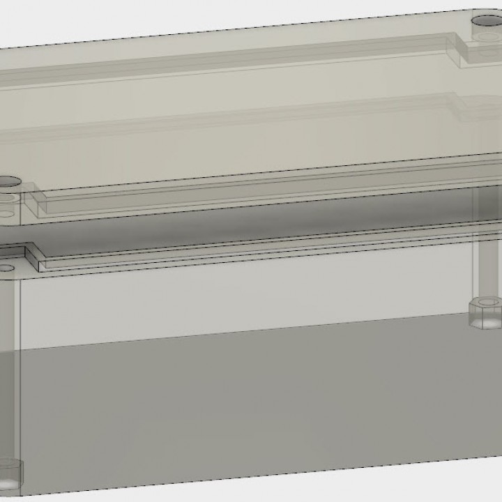 3D Printable Waterproof Box Adjustable size by David Allcock