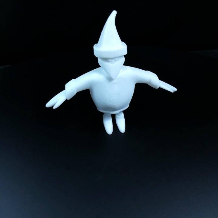 3D Printable Dwarf Santa by Nikola N