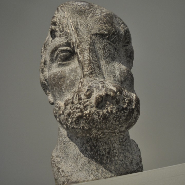 3D Printable The Head of Prometheus by Scan The World