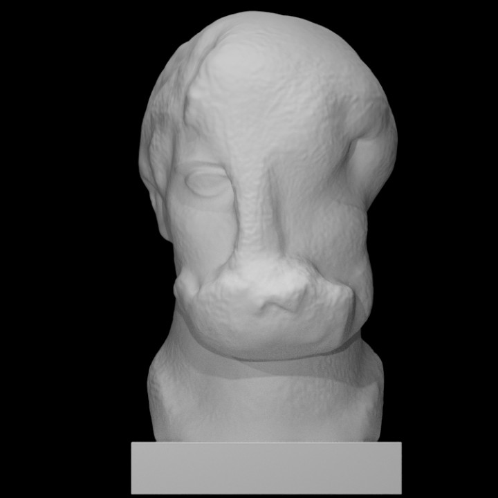 3D Printable The Head of Prometheus by Scan The World