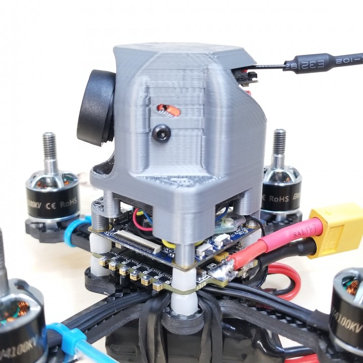 3D Printable FPV Drone 3" Pod by NeatherBot