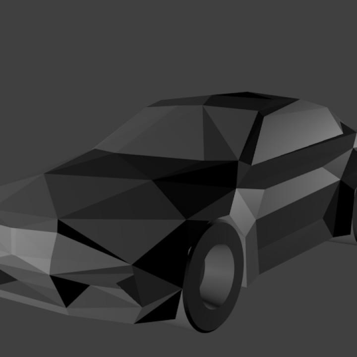 3D Printable Low Poly 2017 BMW M2 by Turtleman