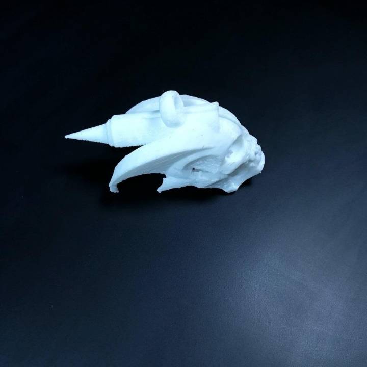 3D Printable Gaster Blaster ornament by Brian Wiggins