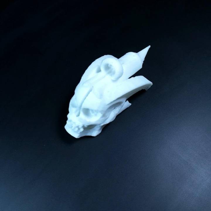 3D Printable Gaster Blaster ornament by Brian Wiggins