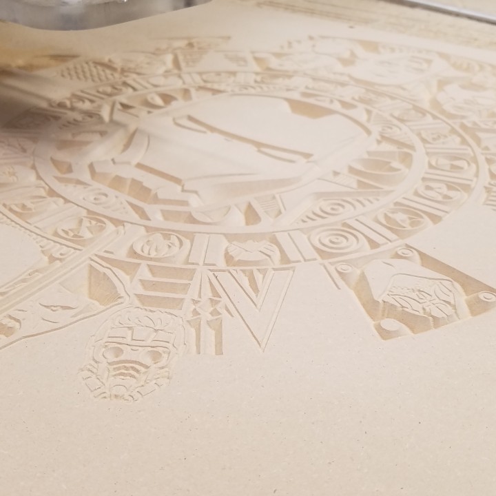 3D Printable Marvel Calendar by Kyle Emerick