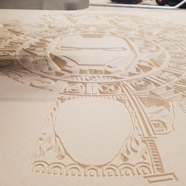 3D Printable Marvel Calendar by Kyle Emerick