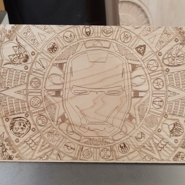 3D Printable Marvel Calendar by Kyle Emerick