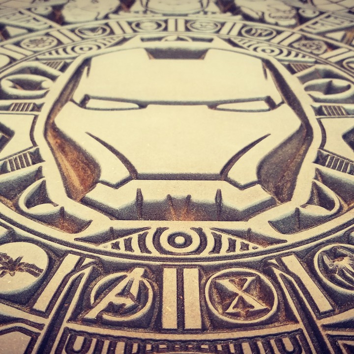 3D Printable Marvel Calendar by Kyle Emerick